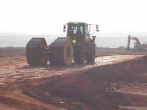 Dynamic Compaction for Increased Strength in Layer Works