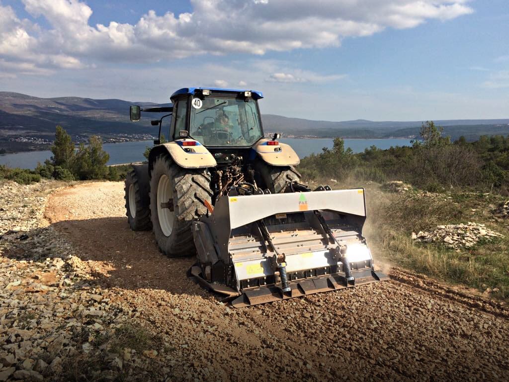 Road recycler machines, attachments for Ground Stabilization