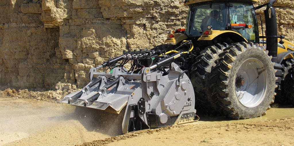 Road recycler machines, attachments for Ground Stabilization