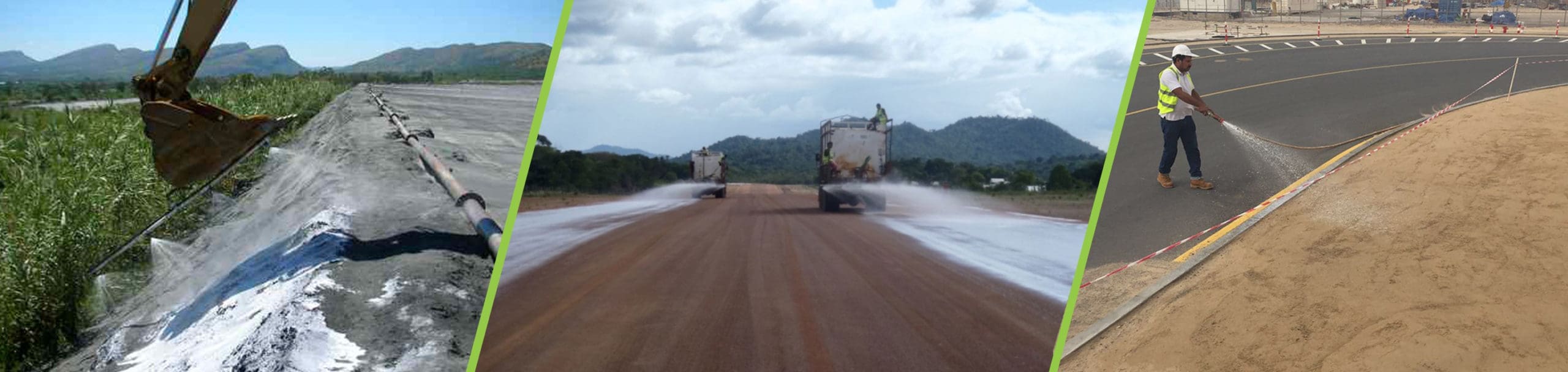 EBS Soil Stabilizer for Gravel Roads and Runways